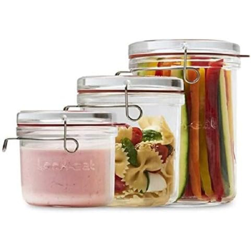 Luigi Bormioli Lock-Eat Frigo Jar Set of 3 – Smyth's Homevalue