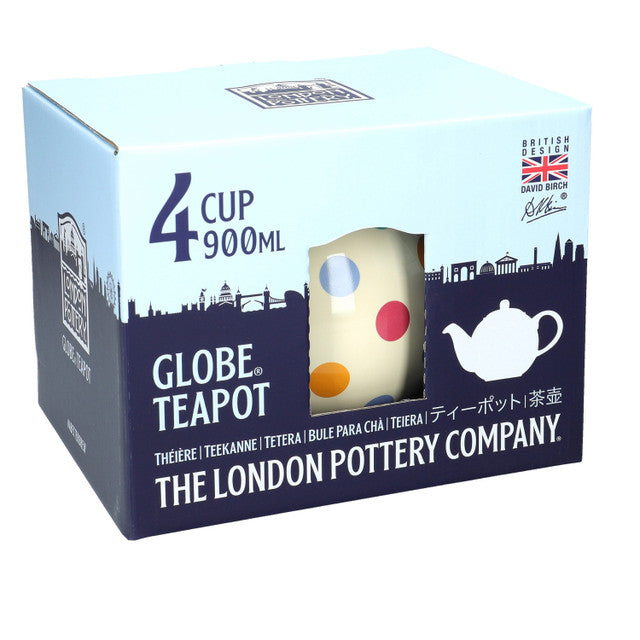 London Pottery Globe 4 Cup Teapot Multi Spot – Smyth's Homevalue