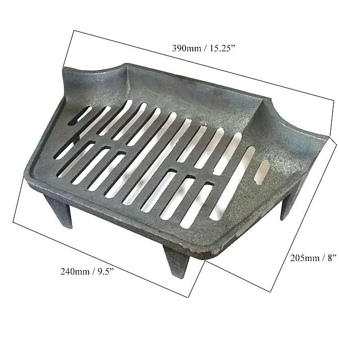Heavy Duty Cast Iron Classic 16 Inch Fire Grate with Legs – Smyth's ...