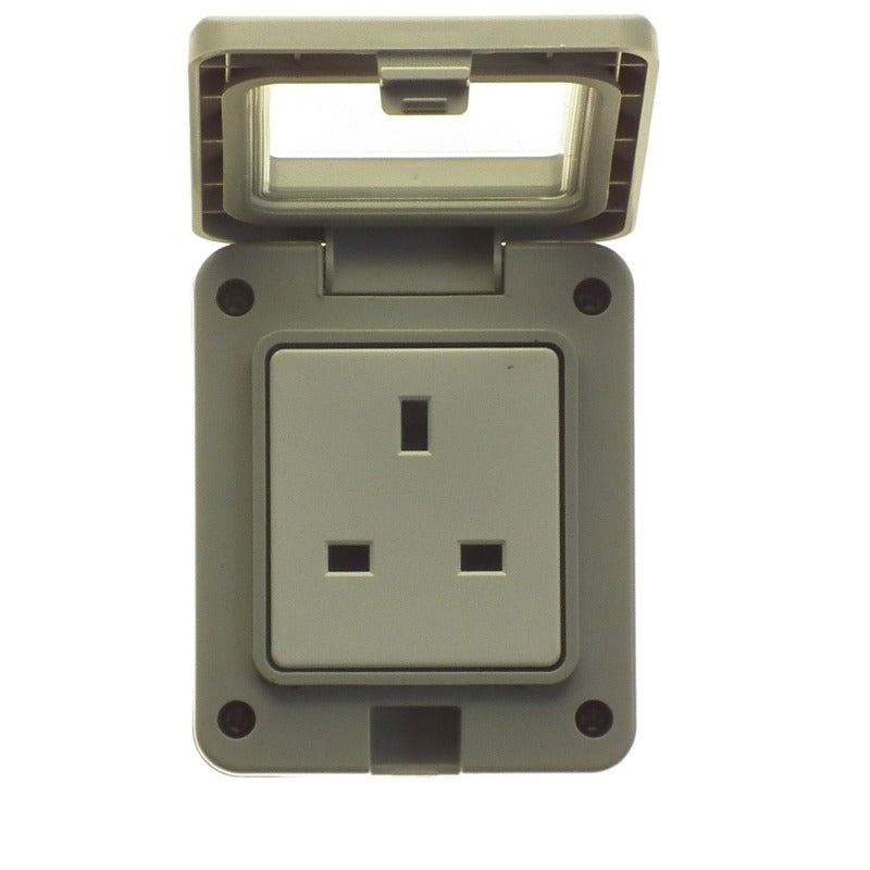 Powermaster Electrical 1 Gang Damp Proof Socket – Smyth's Homevalue