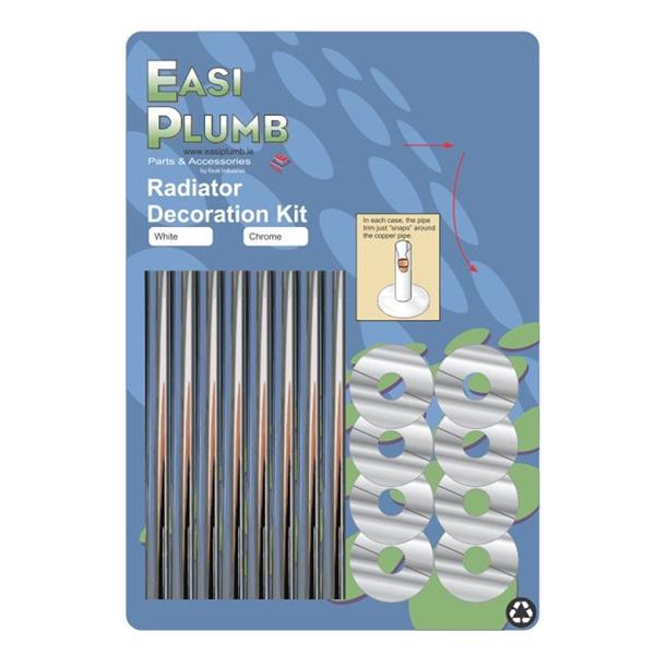 Easi Plumb Chrome Radiator Decoration Kit – Smyth's Homevalue