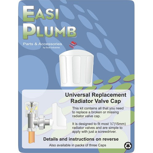 Easi Plumb Universal Replacement Radiator Valve Cap – Smyth's Homevalue