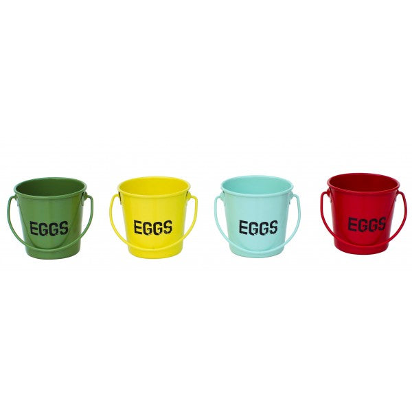Set of 4 Bucket Egg Cups - Pastel Colours – Smyth's Homevalue