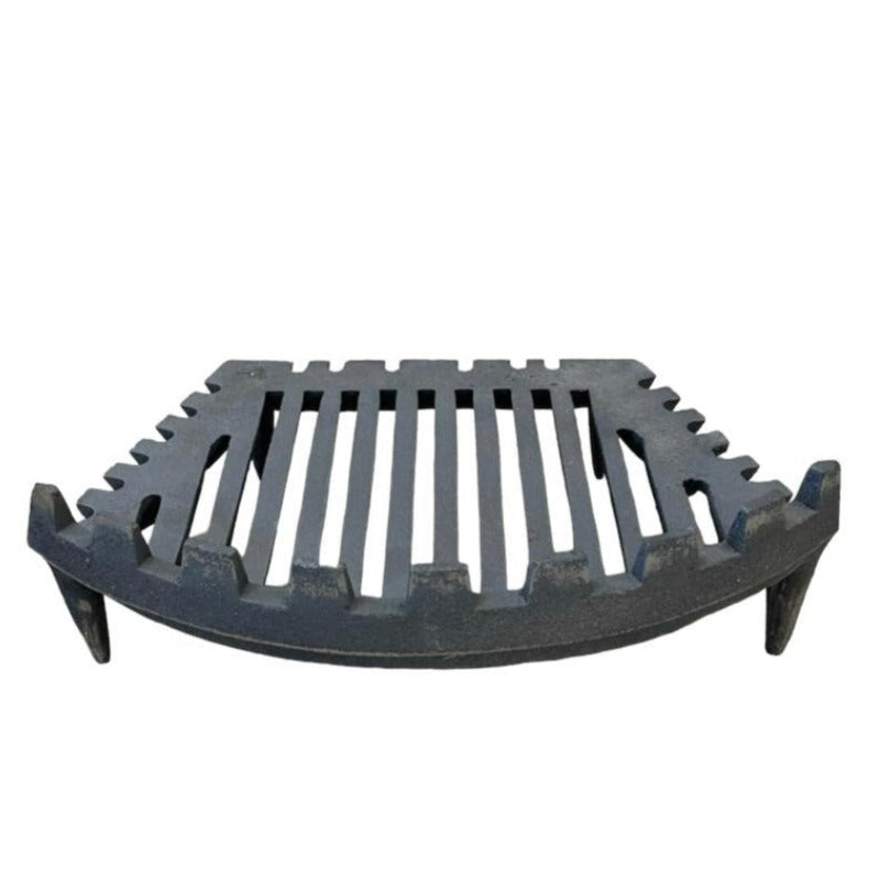 Heavy Duty Cast Iron 16 Inch Round Front Fire Grate with Legs – Smyth's ...