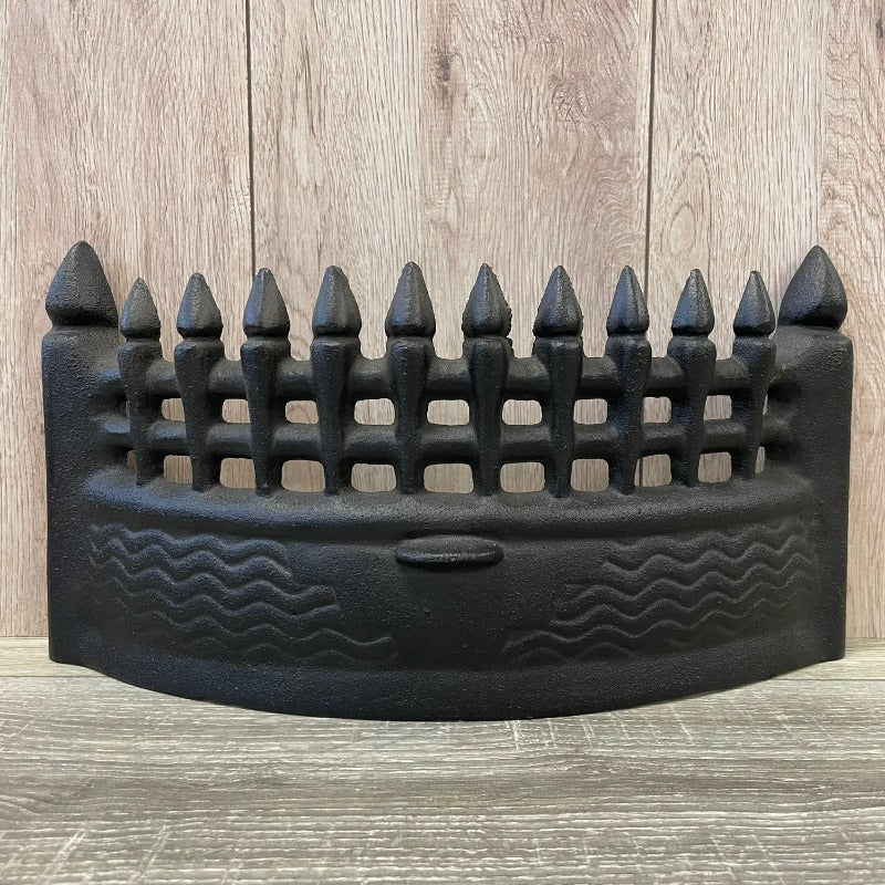 Matt Black 16 Inch Cast Iron Round Fire Front Fret – Smyth's Homevalue