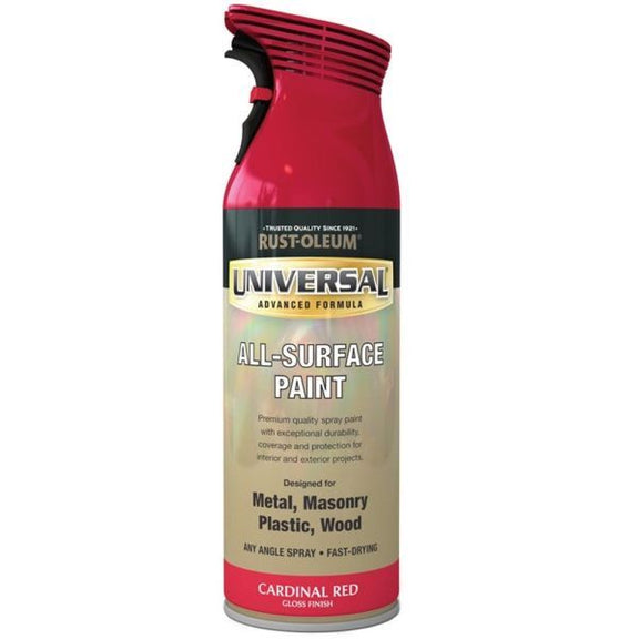 Rust-Oleum Universal All-Surface 400ML - Cardinal Red – Smyth's Homevalue