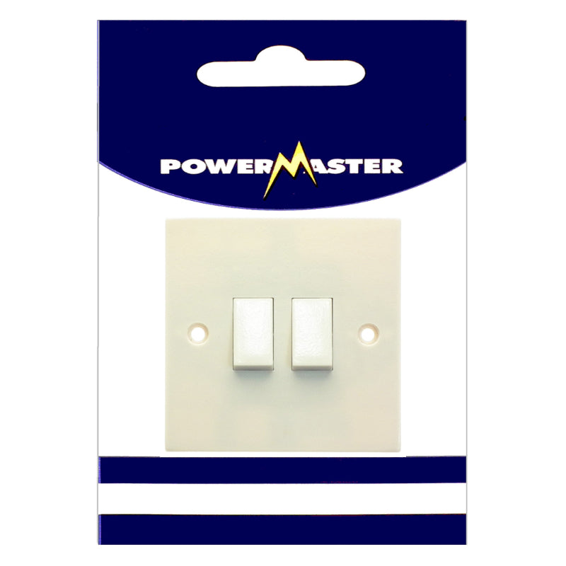 Powermaster Electrical 2 Gang 2 Way Light Switch – Smyth's Homevalue